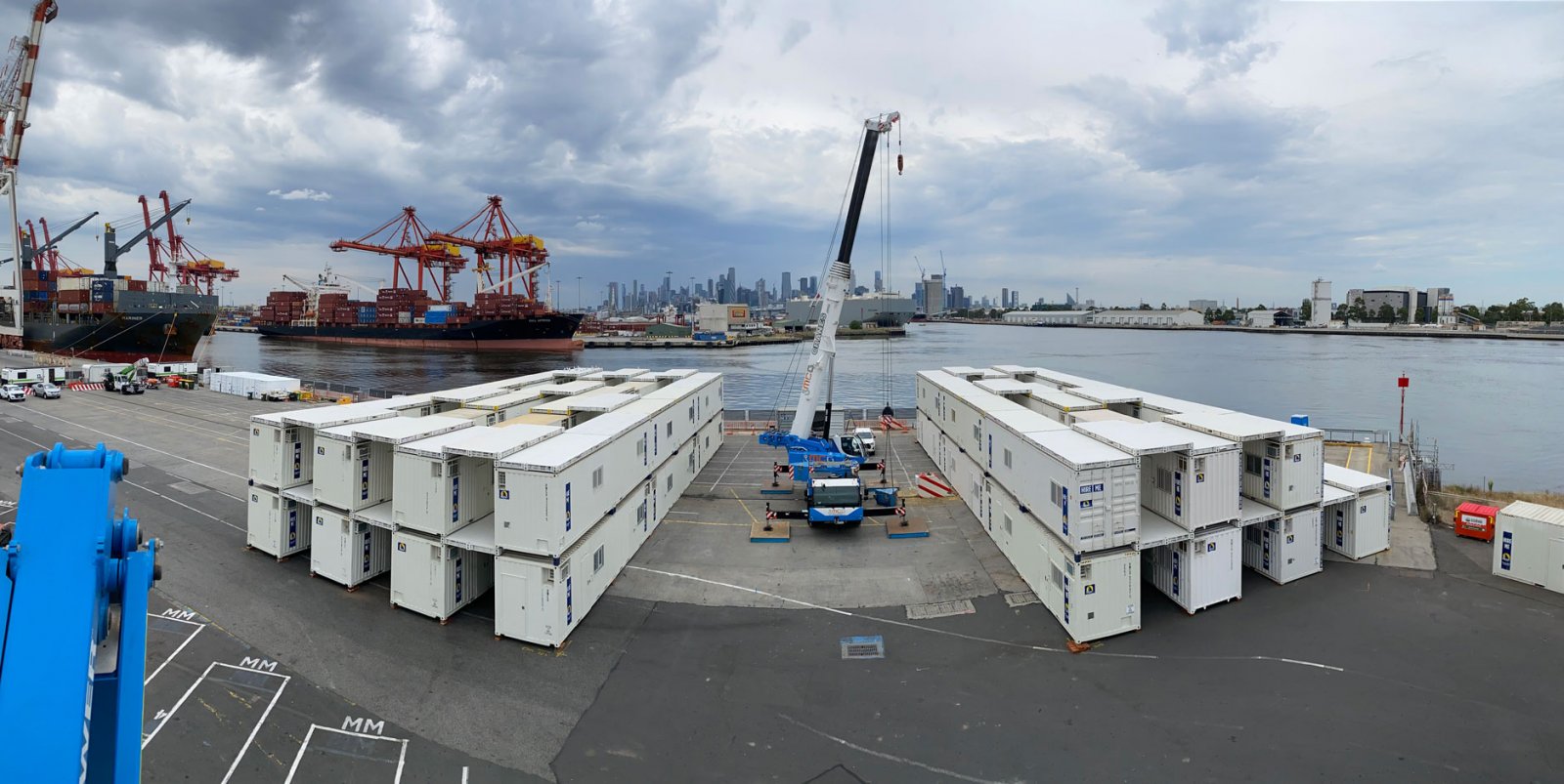 Swanson Dock West Project | Royal Wolf Australia
